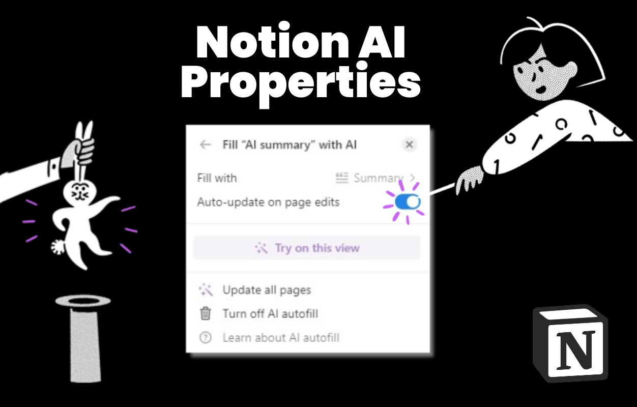Notion AI Custom Autofill, Summary, Key Info, & Translation [Tutorial]